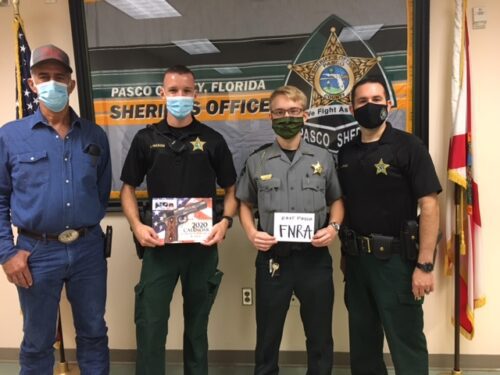 Pasco Sheriff's Explorer Program Receives Check from NRA
